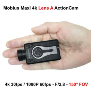 MOBIUS MAXI 4K LENS A 150° CAMERA (CAPACITOR VERSION) – Webbex Mini DV ...