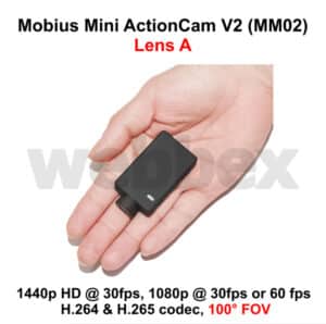 MOBIUS MINI 2 LENS A 1440P 100° ACTION CAMERA (MM02) – Webbex Mini DV ...